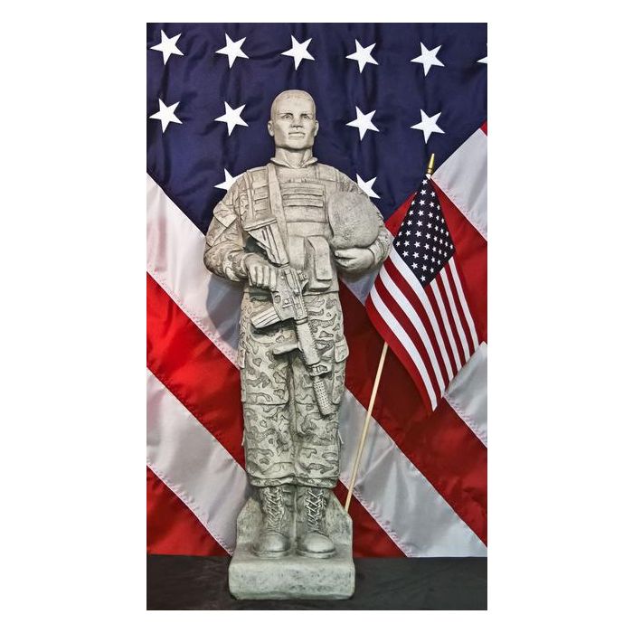 Camo Soldier -African American